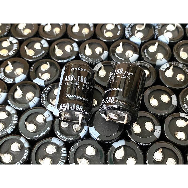 Tụ hóa Rubycon 180uF 450V kích thước 22x30mm | Shopee Việt Nam