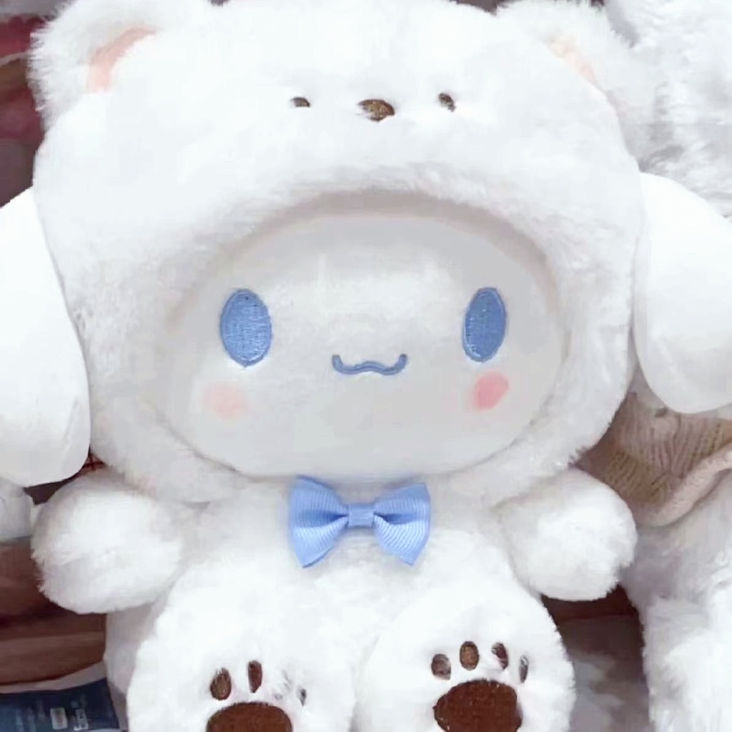 Thú Nhồi Bông Hình Cinnamoroll / Gấu Cinnamon / Thỏ Màu Trắng Dễ Thương ...