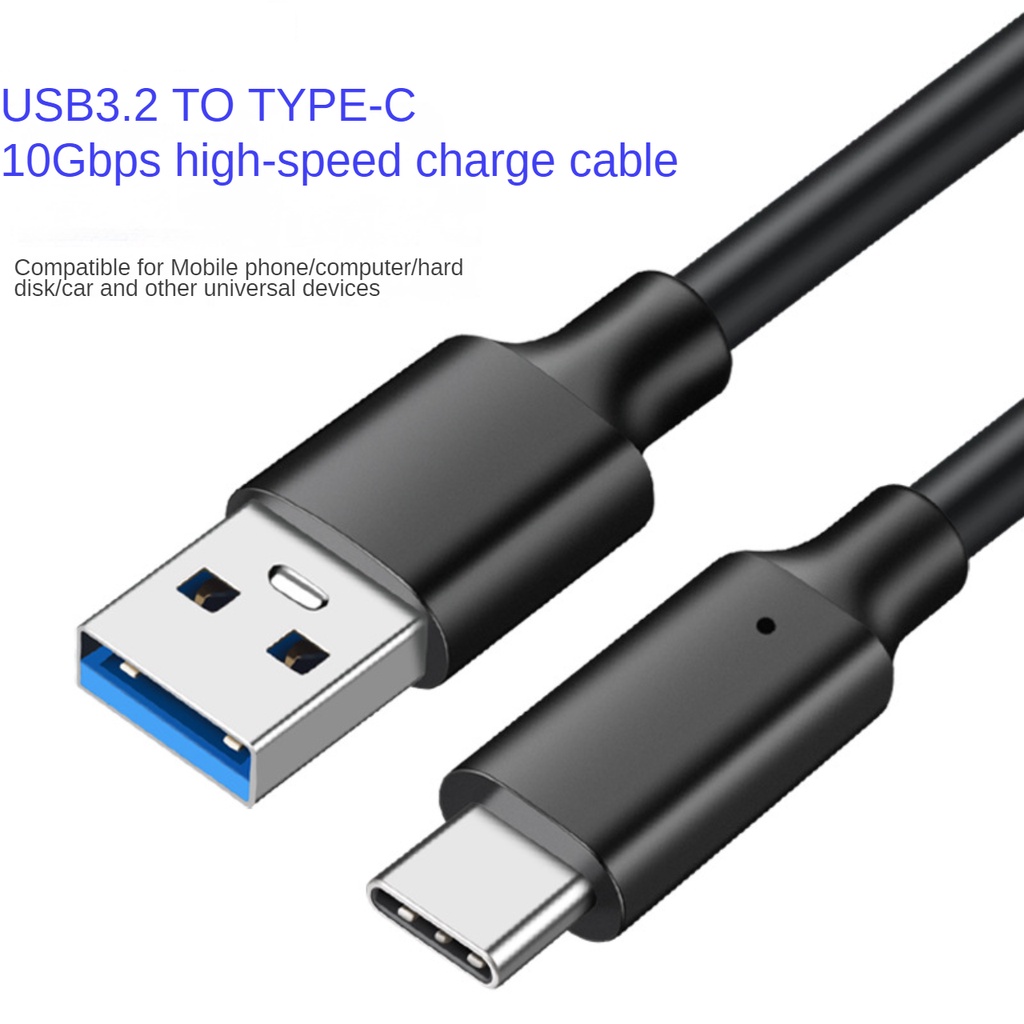 Cáp Truyền Dữ Liệu Type-C USB3.2 Gen1 Sang TypeC Cáp Sạc Truyền 10Gbps Cáp Đĩa Cứng Ô Tô 3A 60W ...