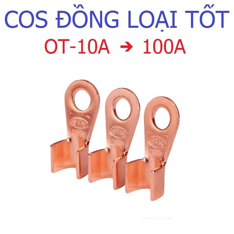 Đầu COS Đồng Nguyên Chất OT-10A, 20A, 30A, 40A, 50A, 100A Đủ Loại | Shopee Việt Nam