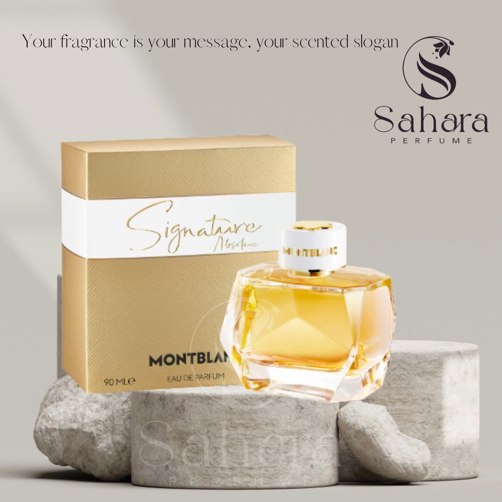 [ FULL BOX ] Mont Blanc Signature Absolue EDP 90ml | Nước hoa nữ Mont ...
