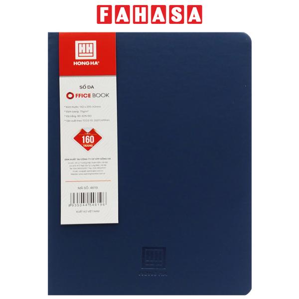 Sổ Da Officebook - A5 Kẻ Ngang 160 Trang ĐL 70g/m2 - Hồng Hà 4619 - Màu ...