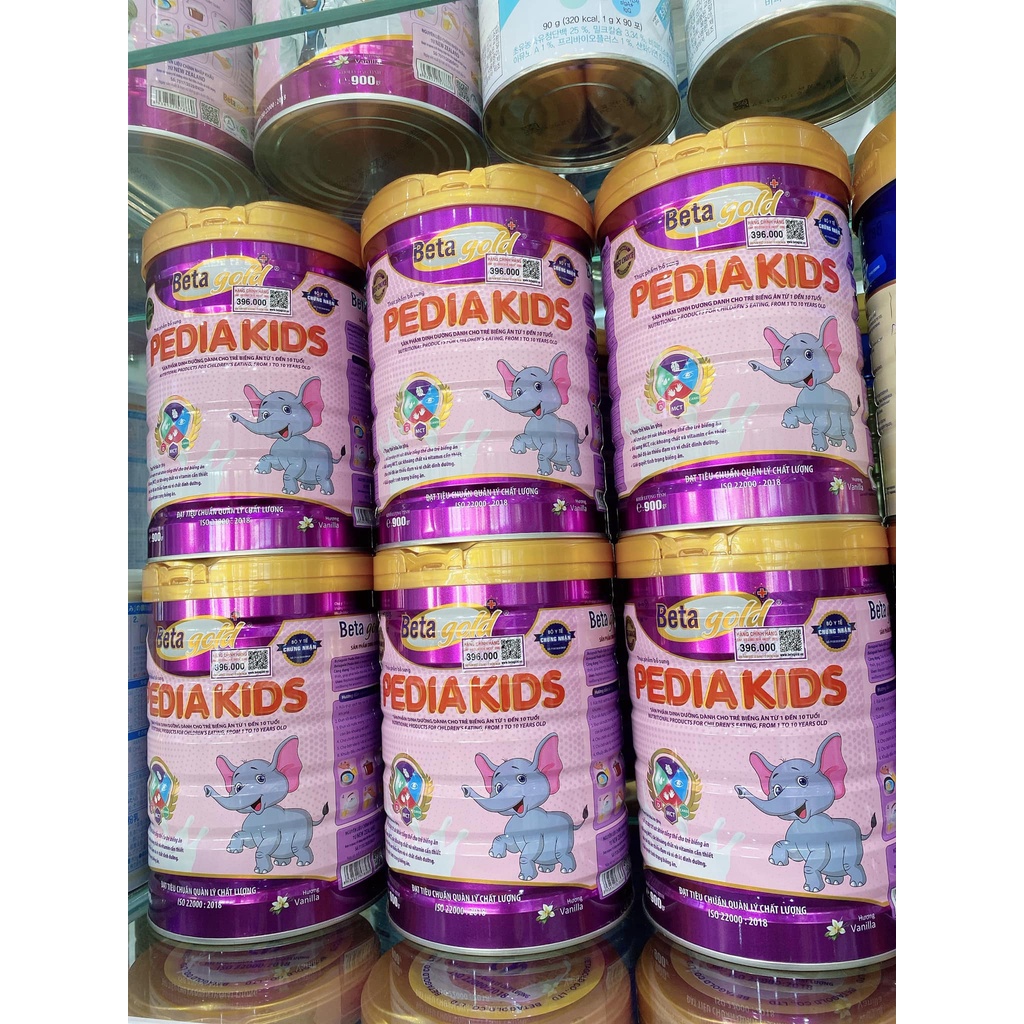 Sữa BETAGOLD PEDIA KIDS 900g ⚡ CHÍNH HÃNG ⚡Sữa bột dinh dưỡng dành cho ...