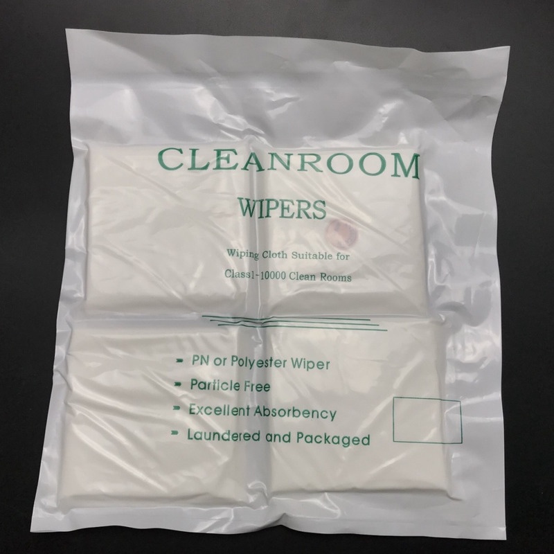 4 * 4inch 200pcs anti-static microfiber dusting clean room wiper for ...
