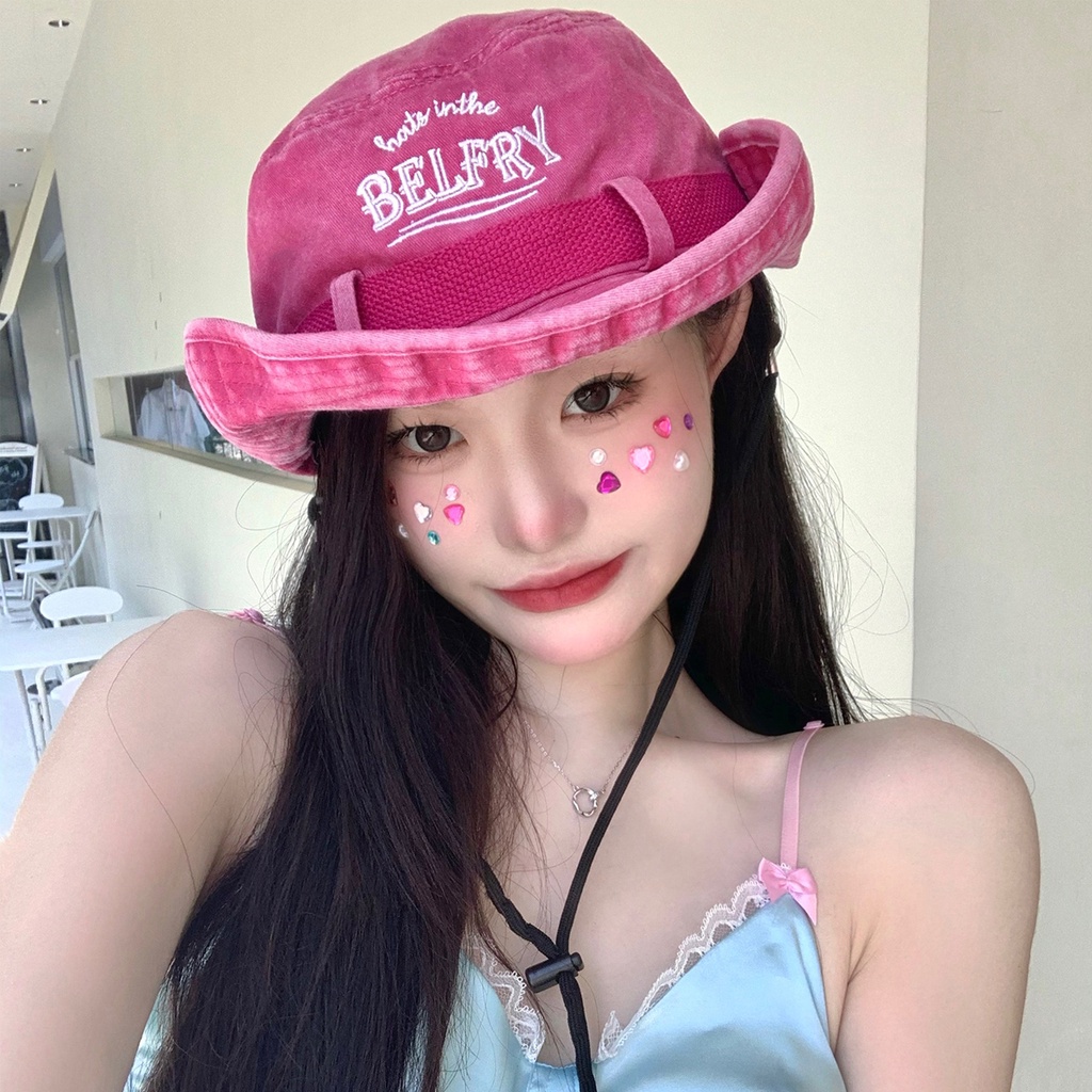 Mộc® Mùa hè mới Phụ nữ Nhật Bản Cắm trại ngoài trời Leo núi Chống nắng Mũ ngư dân denim HT-A-074 ...