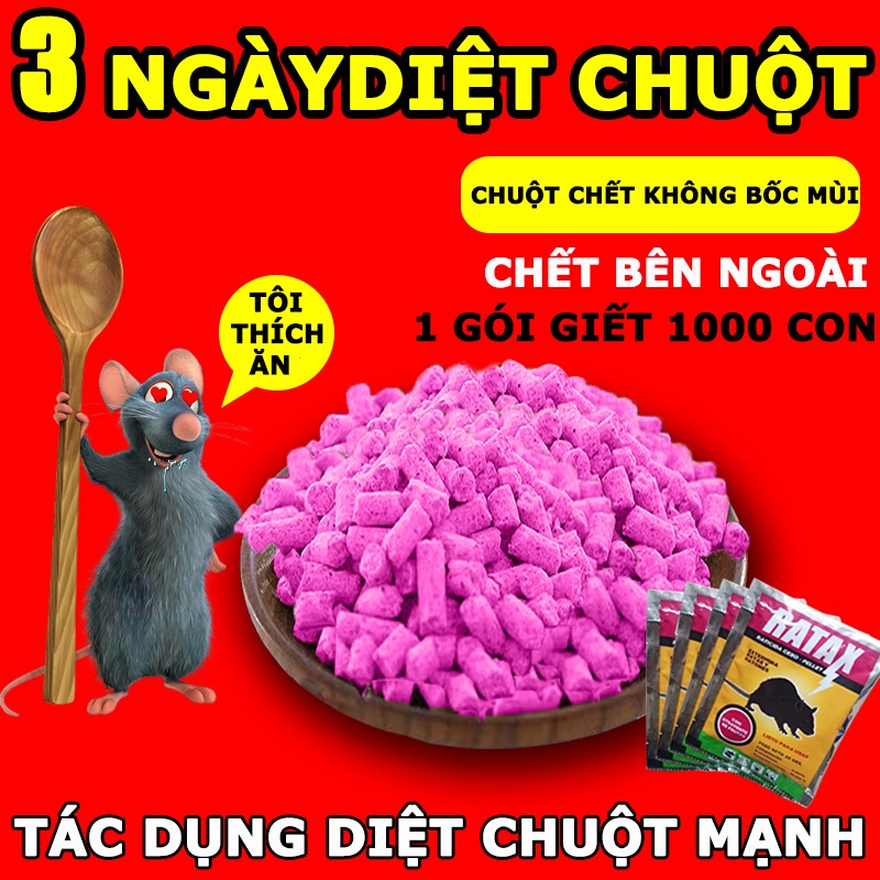 Thuốc Diệt Chuột Ratax - Dạng Mồi Trộn Sẵn - Diệt Chuột Cực Mạnh - 200g ...