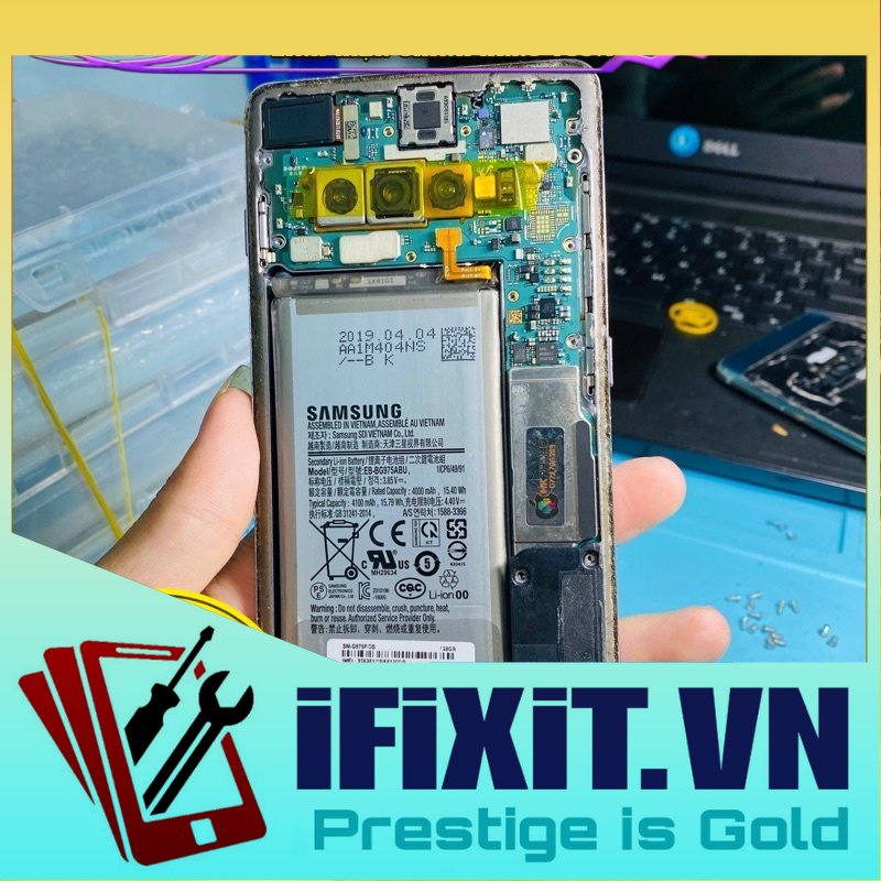 Linh kiện Samsung S10 Plus (S10+ G975 G975F) Rin bóc máy...Main ...