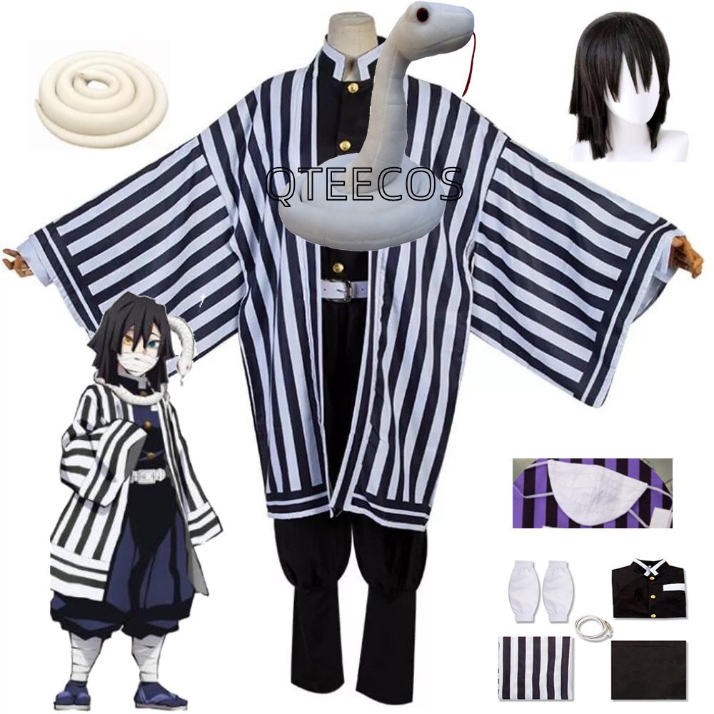 Anime Demon Slayer Kimetsu No Yaiba Iguro Obanai Trang Phục Hóa Trang ...