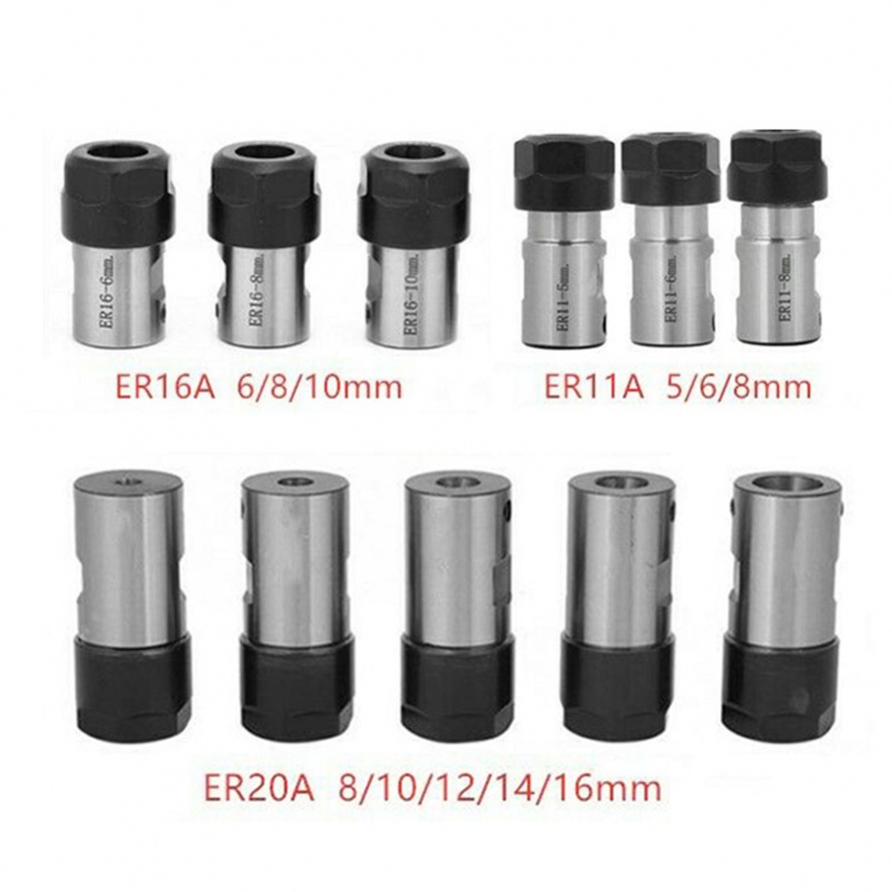 Trục collet er20a-16mm er20a-8mm loại thép a er11 er16 er20 er11a-5mm ...