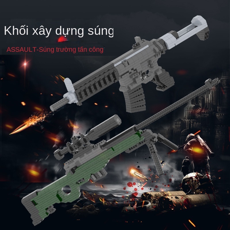 mô hình lắp ráp pubg k98 ,awm, m416 dài 32cm | Shopee Việt Nam