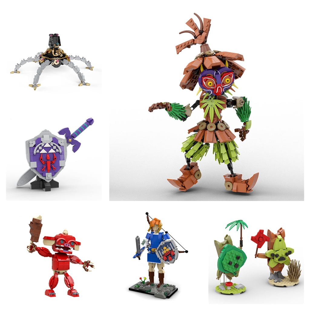 Mô hình lắp ráp GOROCK MOC-C9344 638 miếng chàng trai Zelda Legend of ...