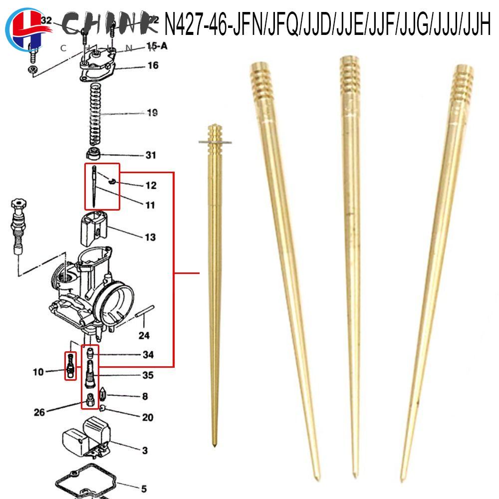 CHINK Kim Đồng Sửa Chữa Bộ Chế Hòa Khí N427-46-JFN / JFQ / JJD / JJE / JJG / JJH / JJH Cho PWK21 ...