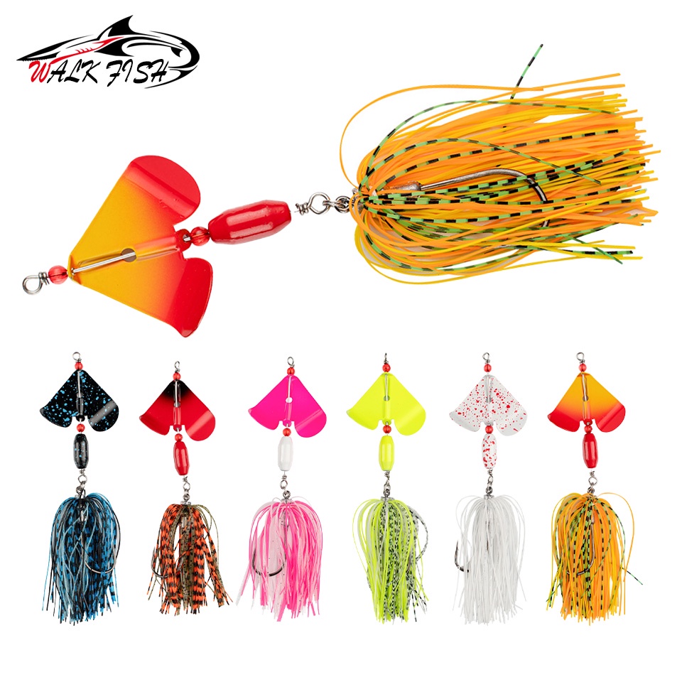 Walk fish 1 cái spinner mồi 19g xoay chong chóng lưỡi chatter buzzbait ...