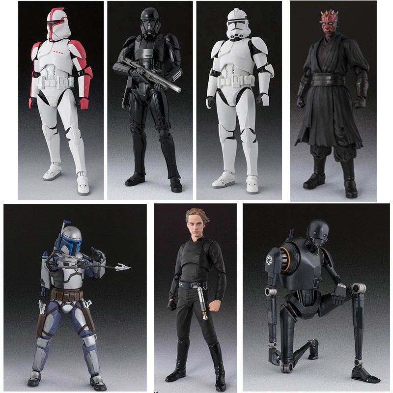 Mô Hình Nhân Vật Stormtrooper Luke Skywalker Darth Maul Darth Vader ...