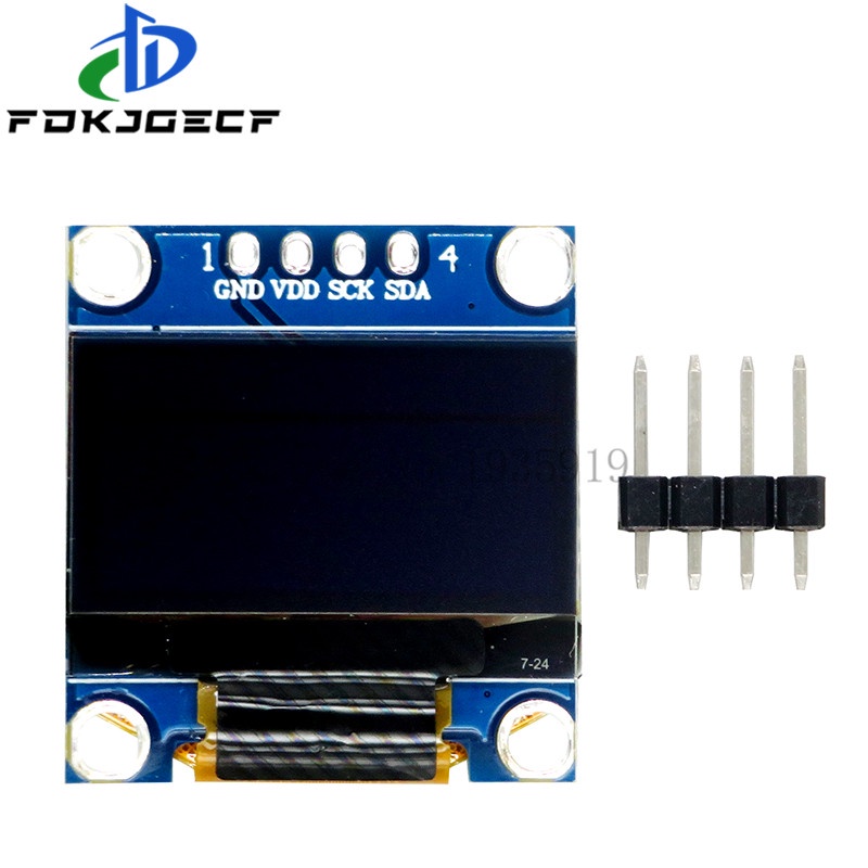 Mô Đun Màn Hình OLED 4pin 0.96 inch OLED IIC 128X64 I2C SSD1306 12864 LCD Cho Arduino | Shopee ...