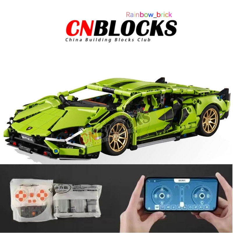 Mô Hình Xe Hơi Lambor Si N FKP 37 Technic (1280 Mảnh) Tỉ Lệ 1: 14 ...