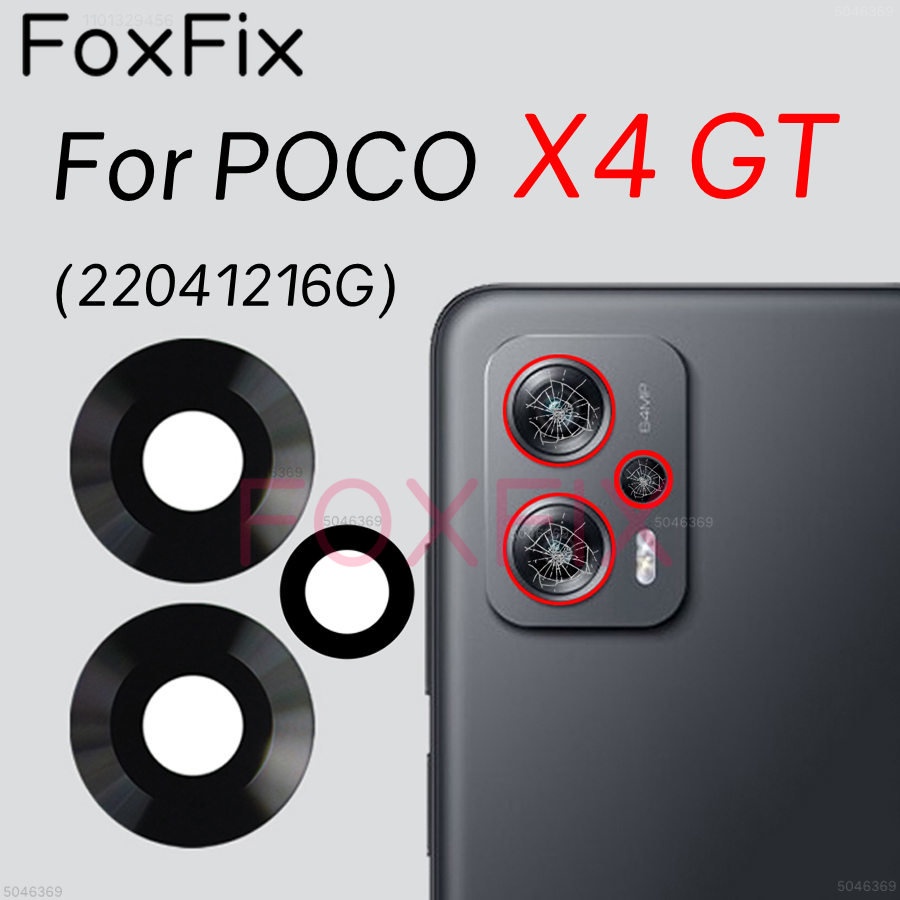 Ống Kính camera Sau Thay Thế Kèm Miếng Dán Cho xiaomi poco x4 gt 5g ...