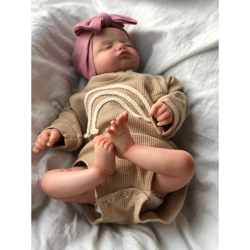 49cm mô phỏng baby rebirth doll rosalie advanced painted simulation ...