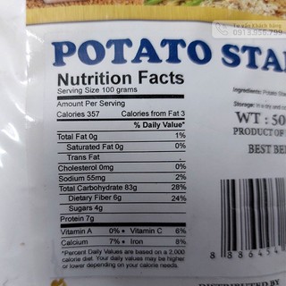 Tinh bột khoai tây (Potato Starch) Aunt Michelle gói 500g | Shopee Việt Nam