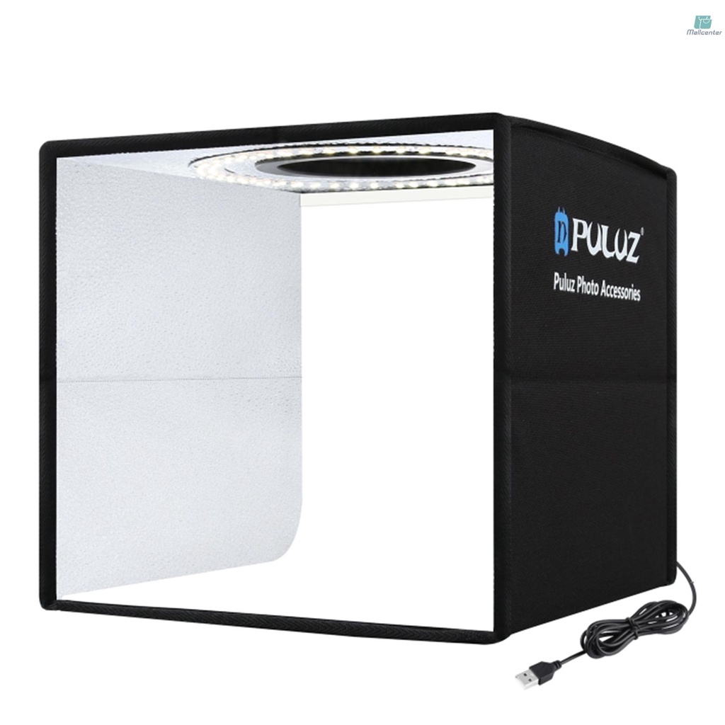 PULUZ Soft Box Set Portable Folding Photo Lighting Modifier Photography ...