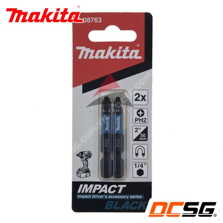 Mũi vít Impact Black PH2/50mm Makita E-08763 (2 cái/bộ) | DCSG | Shopee ...