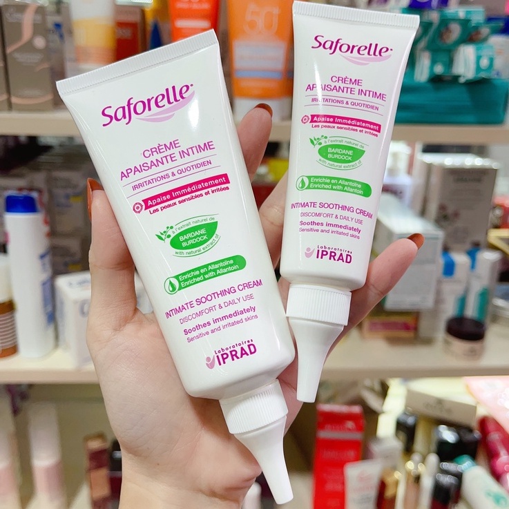 Kem làm dịu, giảm ngứa Phụ Khoa Saforelle Apaisante Intime | Shopee ...
