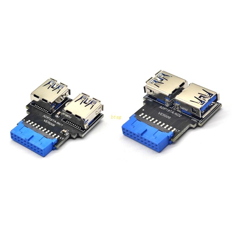 BT USB Adapter HUB Header 19Pin to USB Connector 2 Port USB3.0 ...