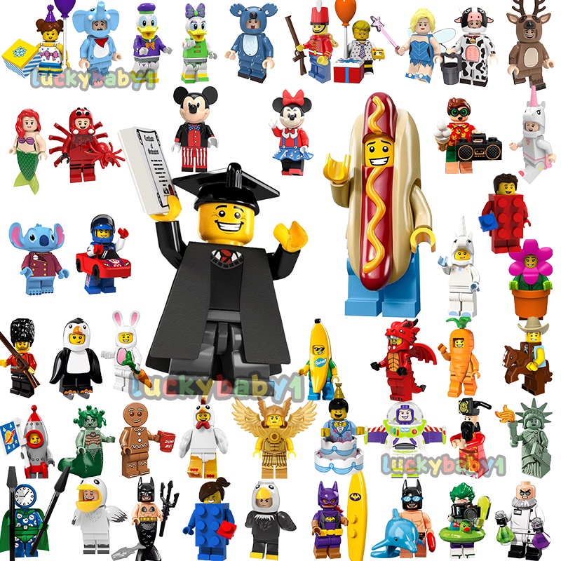 Anime Minifigures Khối Xây Dựng Đồ Chơi Khối Xây Dựng Mini Mảnh Phim ...