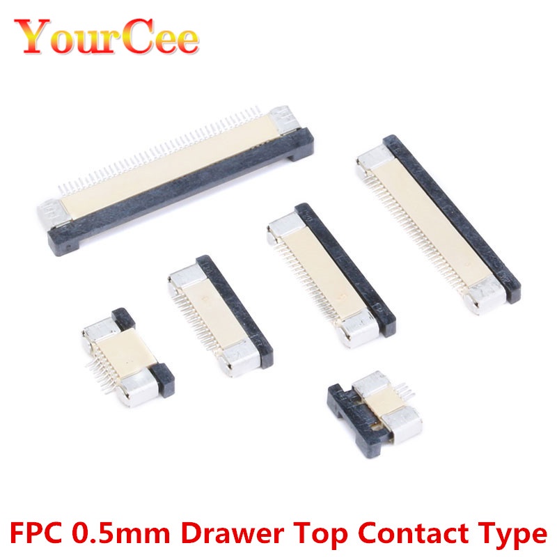 Set 10 Đầu Nối Dây Cáp FFC / FPC 0.5MM 4P 6P 8P 10P 12P- 20P 24P 26P 30P 32P 34P 40P Up | Shopee ...