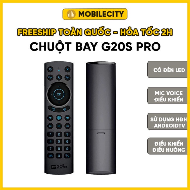 Chuột bay G20S Pro - Có tích hợp đèn LED - Mic voice có điều khiển giọng nói | Shopee Việt Nam