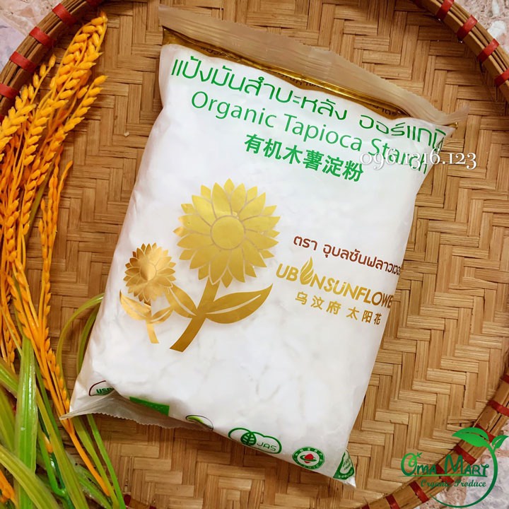 Tinh Bột Năng Hữu Cơ Ubon Organic Tapioca Starch -100Gr (gói) | Shopee ...