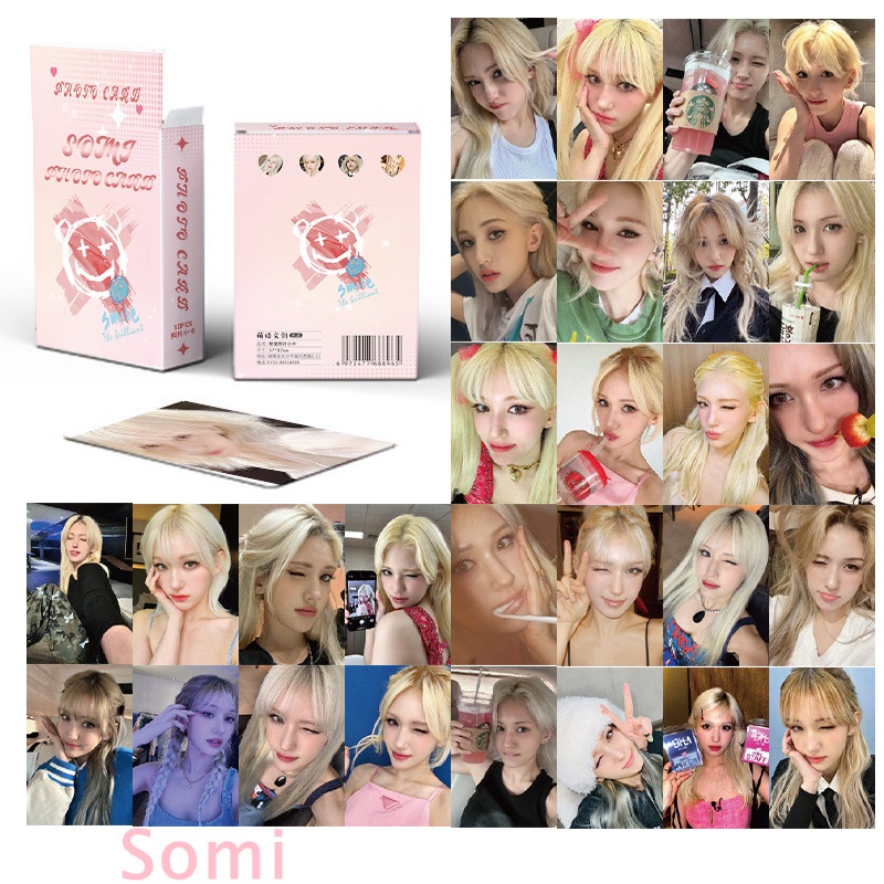 50 cái / hộp somi album game plan laser hologram fast forward lomo ...