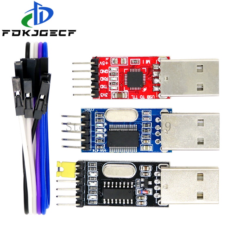 Set 1 Mô Đun CH340G USB Sang TTL PL2303HX + 1 Cái CP2102 5PIN Cho arduino PL2303 CP2102 | Shopee ...