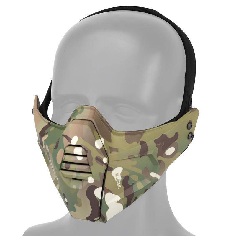WoSporT Tactical Multi Dimensional Split 3D Headcover Outdoor Field ...