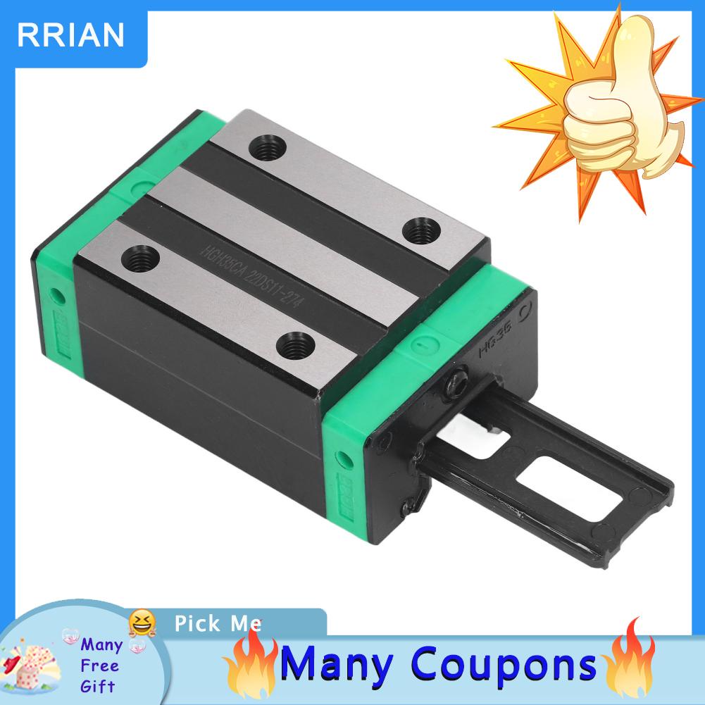 Rrianfo Linear Guide Slide Block Rail Bearing High Accuracy Interchangeability for 3D Printing ...