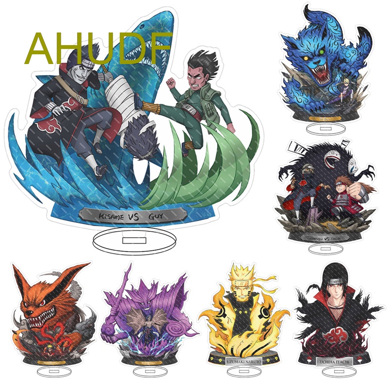 Anime uzumaki naruto action figures uchiha sasuke uchiha itachi kakashi ...