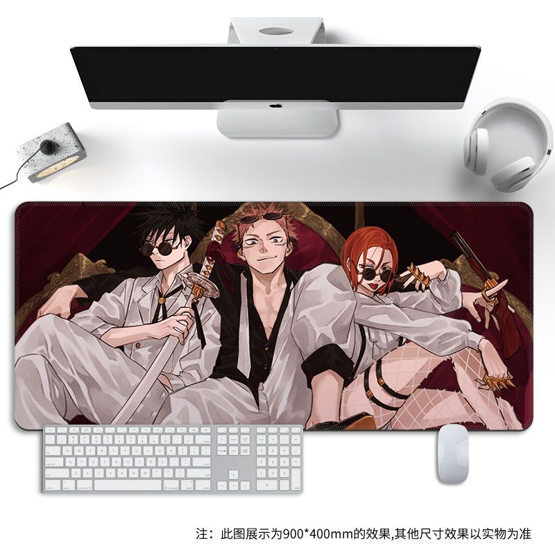 Jujutsu Kaisen mouse pad oversized anime peripheral keyboard pad Gojo ...