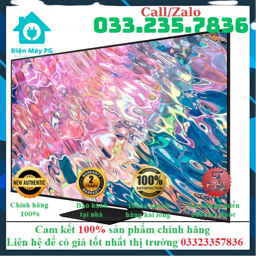 QA55Q60B Smart Tivi QLED 4K 55 inch Samsung QA55Q60BA- Mới Chính Hãng | Shopee Việt Nam