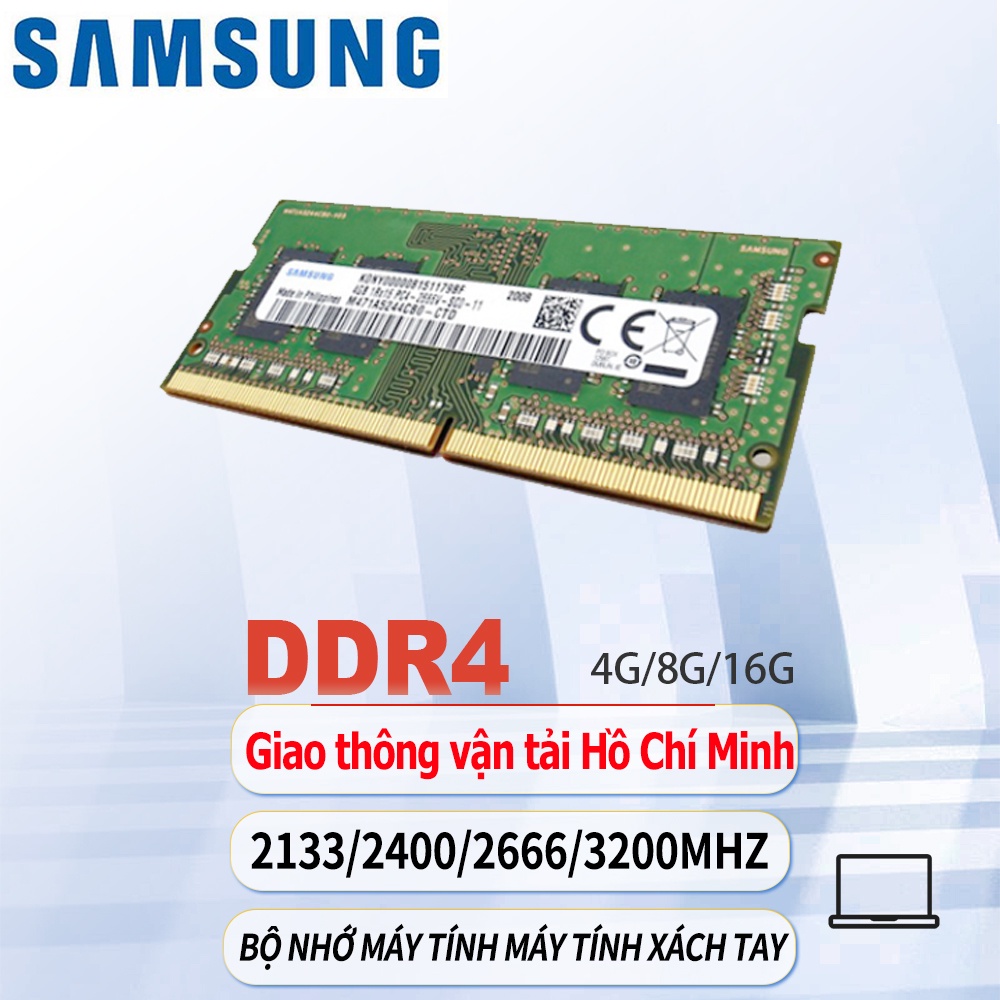 Thẻ Nhớ Laptop Samsung Notebook Ram Ddr4 4Gb 8Gb 16Gb 2133 2400 2666 ...