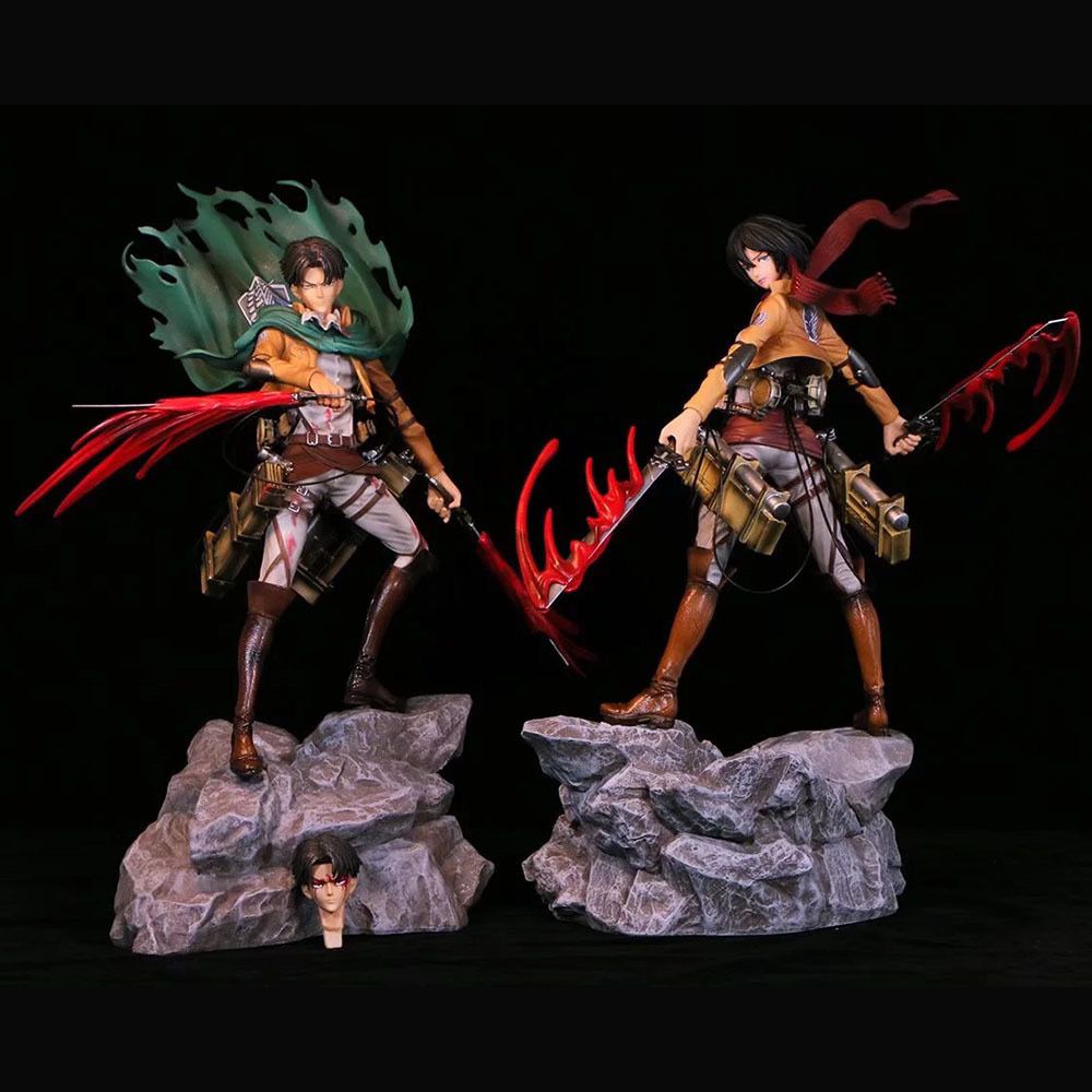 Mô Hình Nhân Vật Levi Good Tatsu Mikasa Captain Ackerman Trong Phim ...