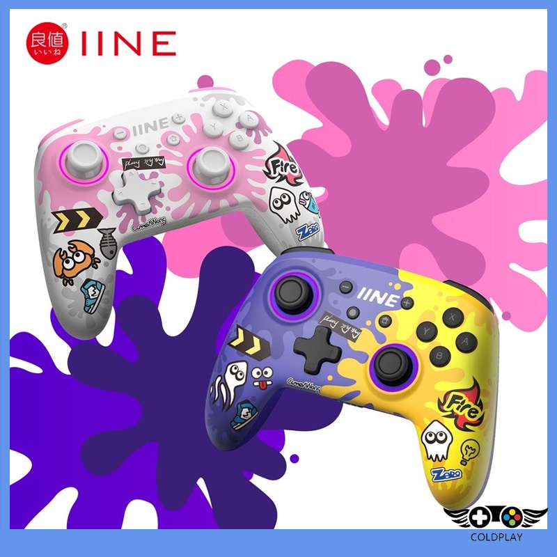 Iine Dành Cho Nintendo Switch / lite / OLED Splatoon Bộ Điều Khiển ...