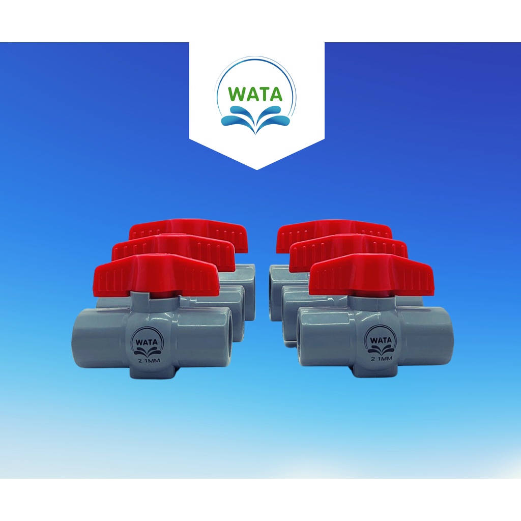 Van bi nhựa PVC tay đỏ phi 21mm | Shopee Việt Nam