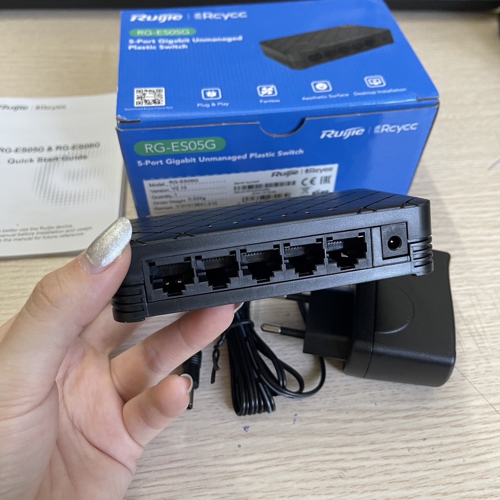 Switch Ruijie Reyee RG-ES05G 5-Port | ES08G 8-Port | ES105GD 5-Port ...