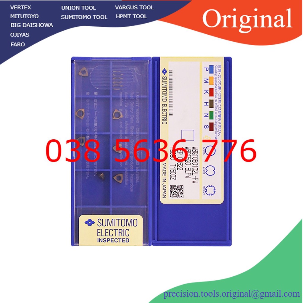 Mảnh tiện, chip tiện Sumitomo WBGT WBGT06 WBGT0601 WBGT060102L W T1200A ...