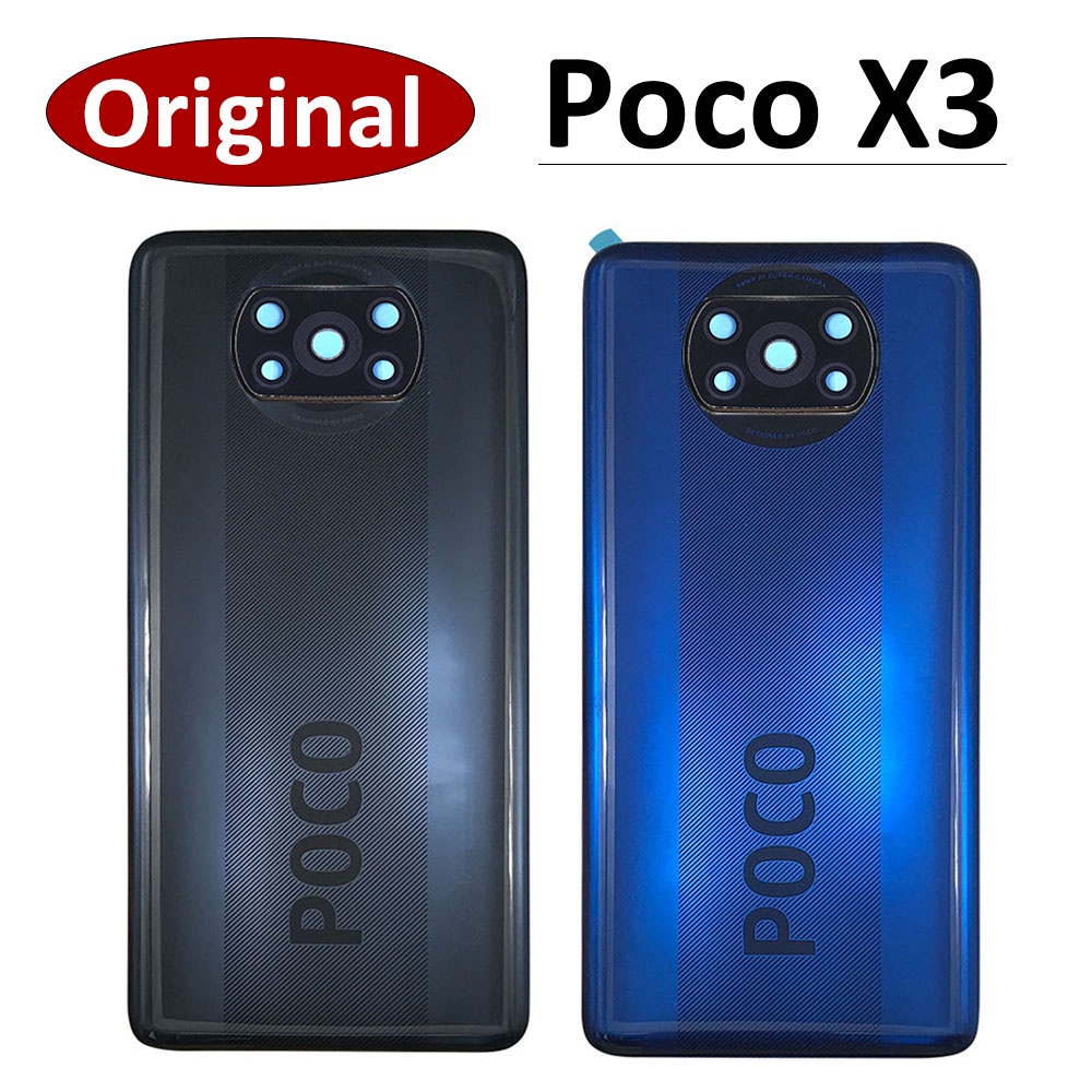 Nắp Đậy Pin Thay Thế 100% Chính Hãng Cho Xiaomi Mi POCO X3 NFC POCO X3 ...