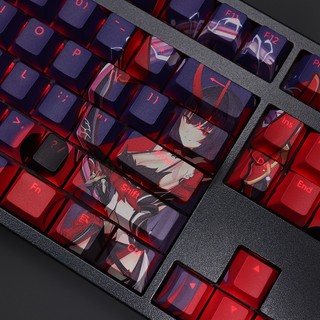 Herrscher of Thunder Keycaps Cherry Profile Anime Honkai Impact 3 ...