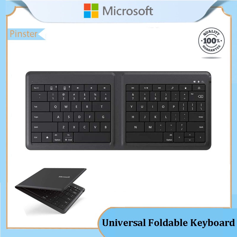 Bàn phím có thể gập lại đa năng Microsoft GU-00515, Đen | Shopee Việt Nam