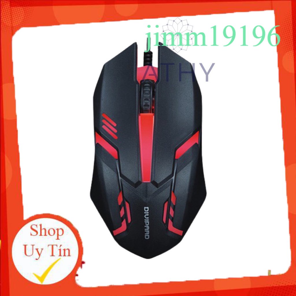 CHUỘT CHƠI GAME CÓ ĐÈN NHIỀU MÀU DIVIPARD OP-20 optical wired gaming ...