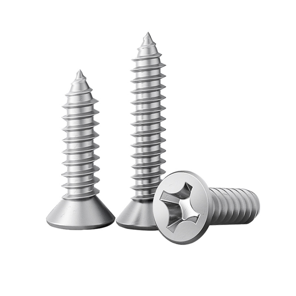 M3/M3.5/M4 vít inox 304 đầu bằng ren gỗ đầu côn【YHL-1B】 | Shopee Việt Nam
