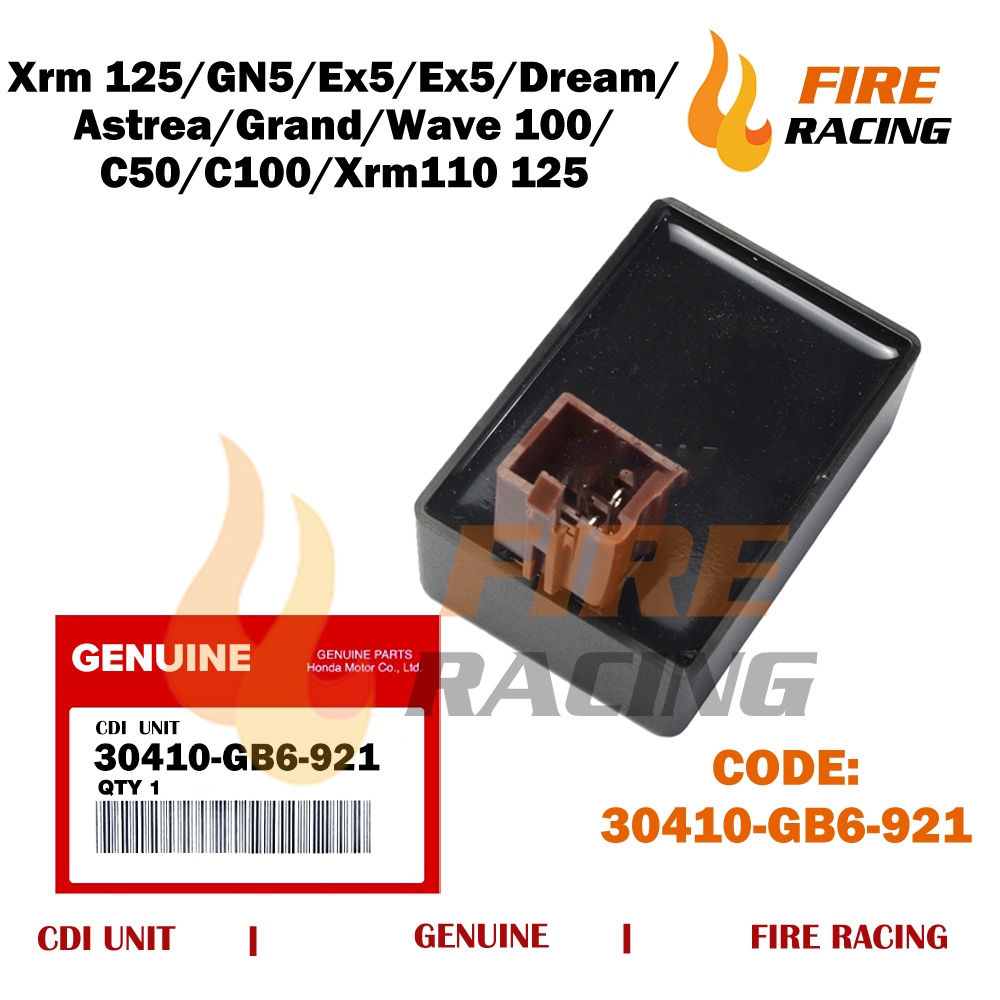 IC(Cdi) Unit Honda Shindengen For Xrm 125 GN5 Ex5 / Ex5 Dream / Astrea ...